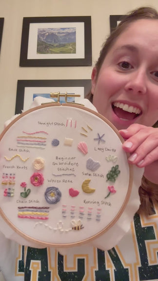 Stitch Sampler Beginner Kit | Clever Poppy